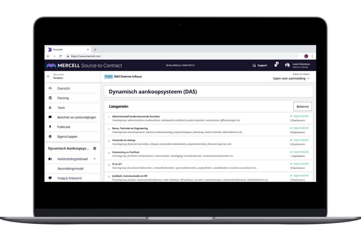 Source-to-Contract I Software voor de private sector van Mercell